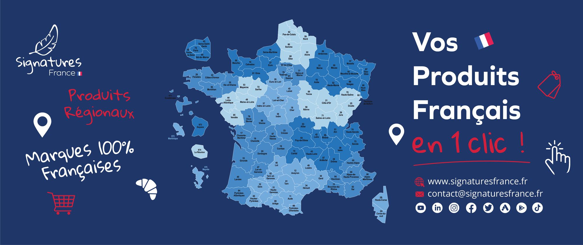 Accueil - SignaturesFrance.fr - Achetez 100% français, 100% local